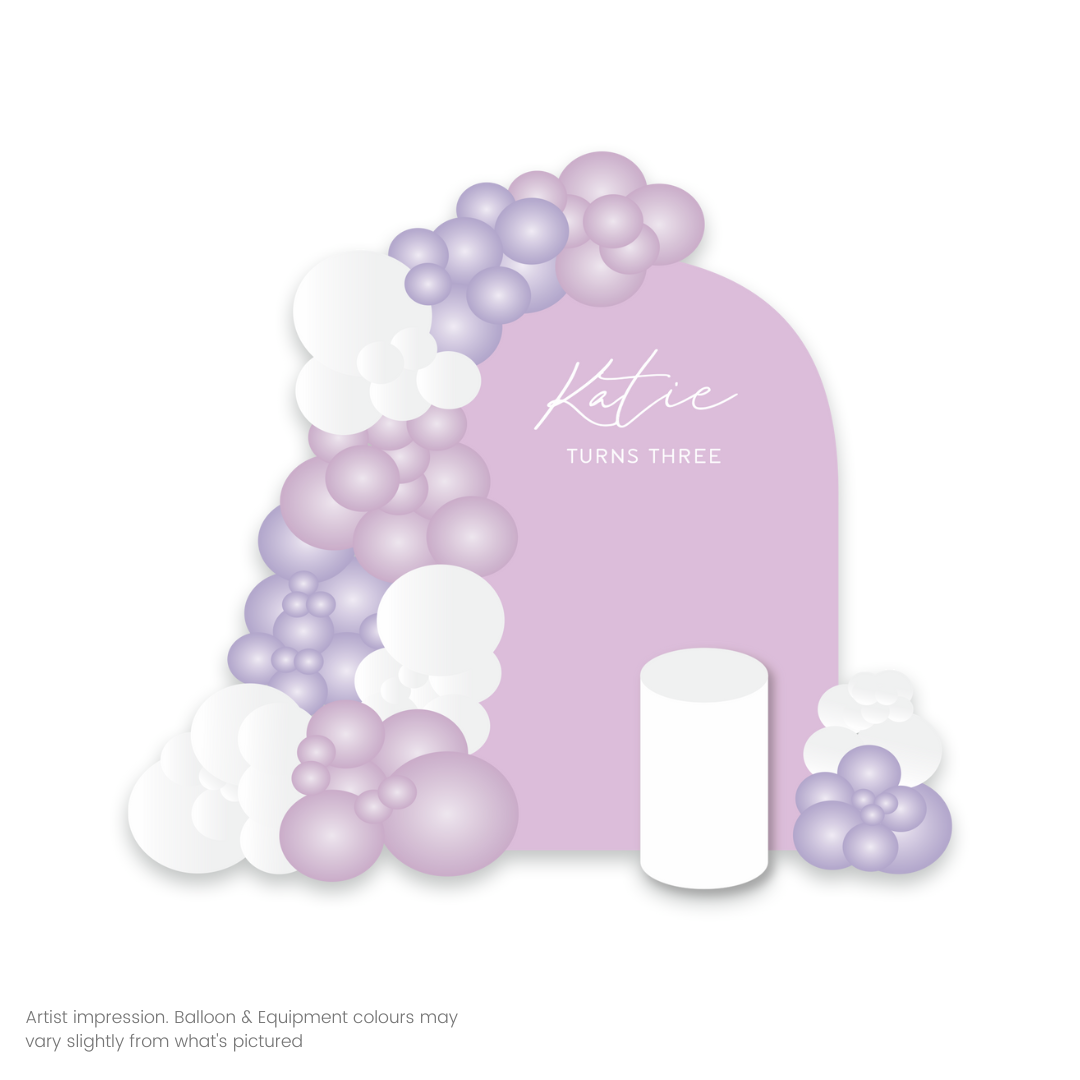 Solo Backdrop Package - Lilac – The Good Party Co